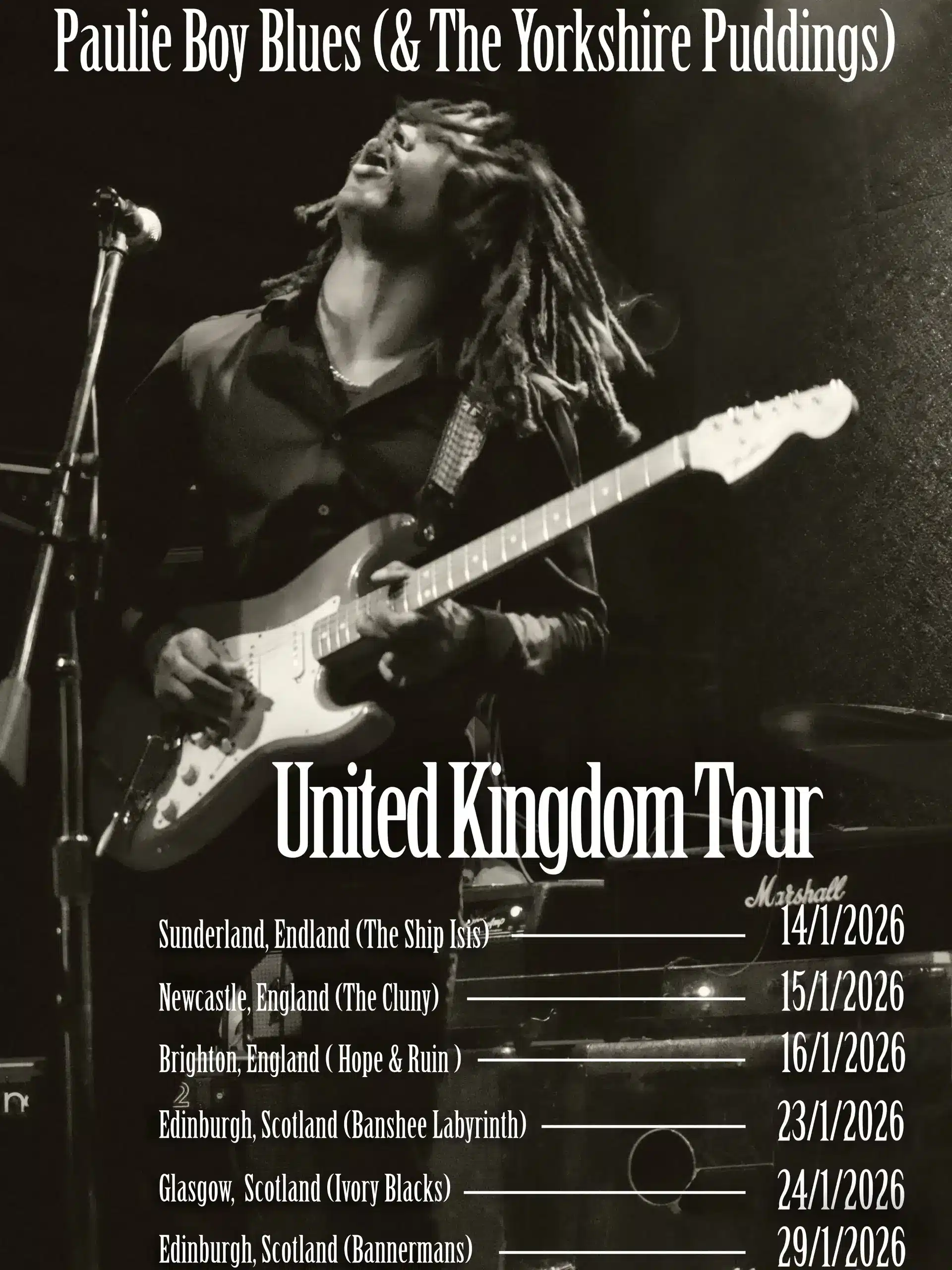 PAULIE BOY BLUES BRINGS HIS AMERICAN FIRE BACK TO THE UK - Blues ...